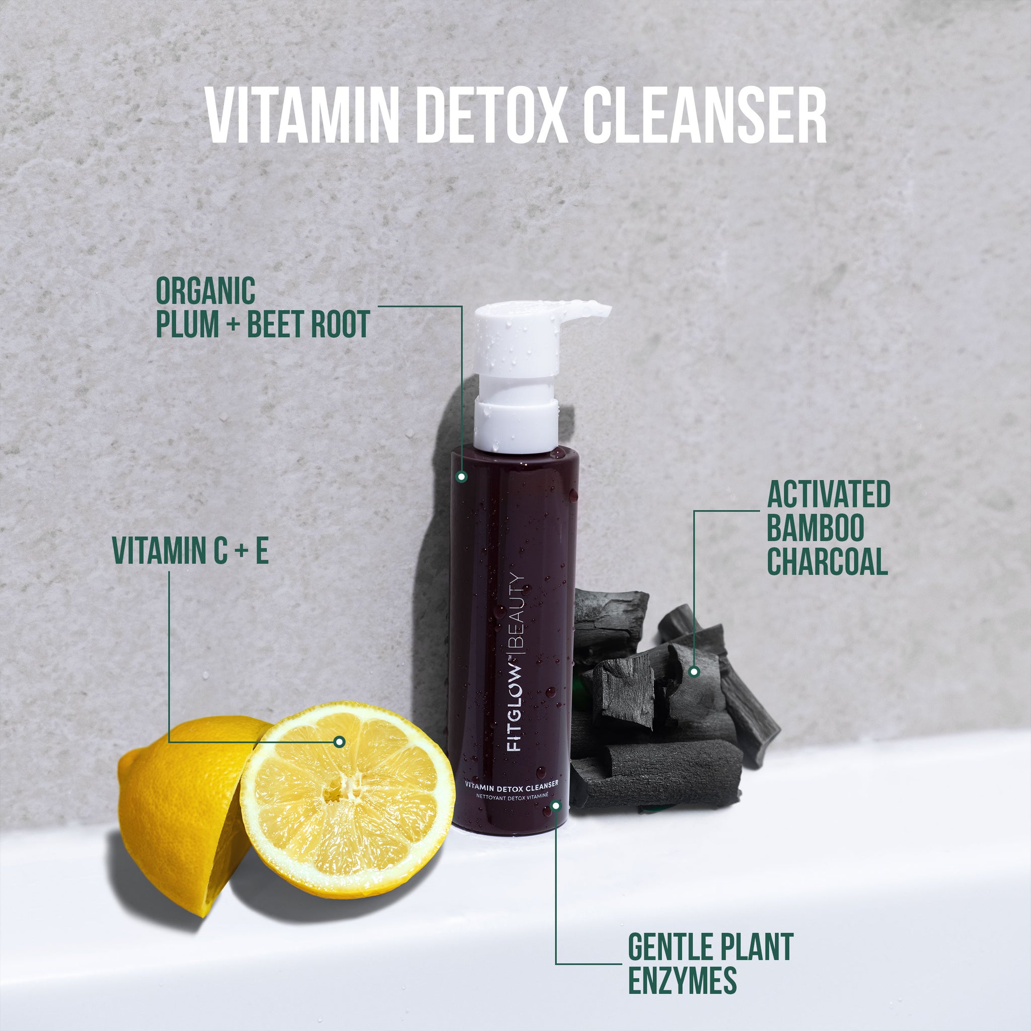 Vitamin Detox Cleanser | Fitglow Beauty