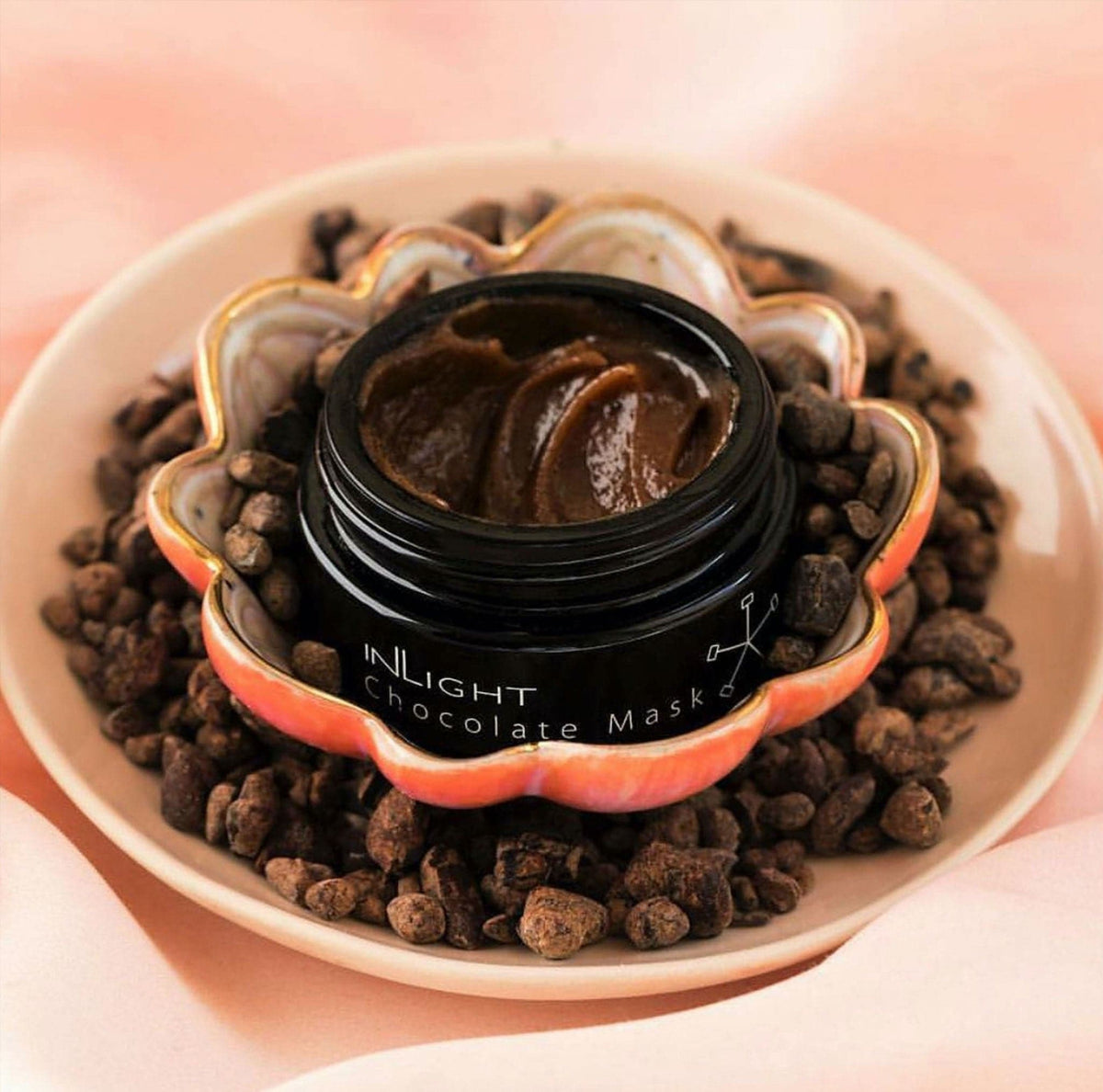 Chocolate Face Mask by Inlight Beauty | Cacao Powder Mask