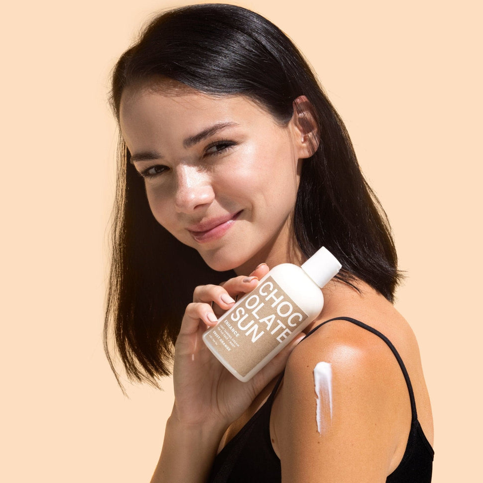 Enhance Light Tanning Lotion | Chocolate Sun