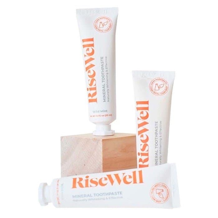 RiseWell Mineral Toothpaste Travel Pack | RiseWell - Beauty Heroes
