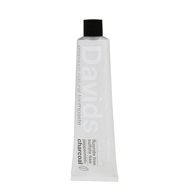 Davids Peppermint & Charcoal Toothpaste | Eco-Friendly Toothpaste